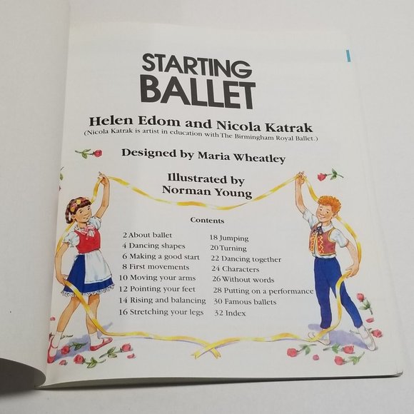 Toys | Starting Ballet Usborne First Skills Book Dancer Ballerina ...